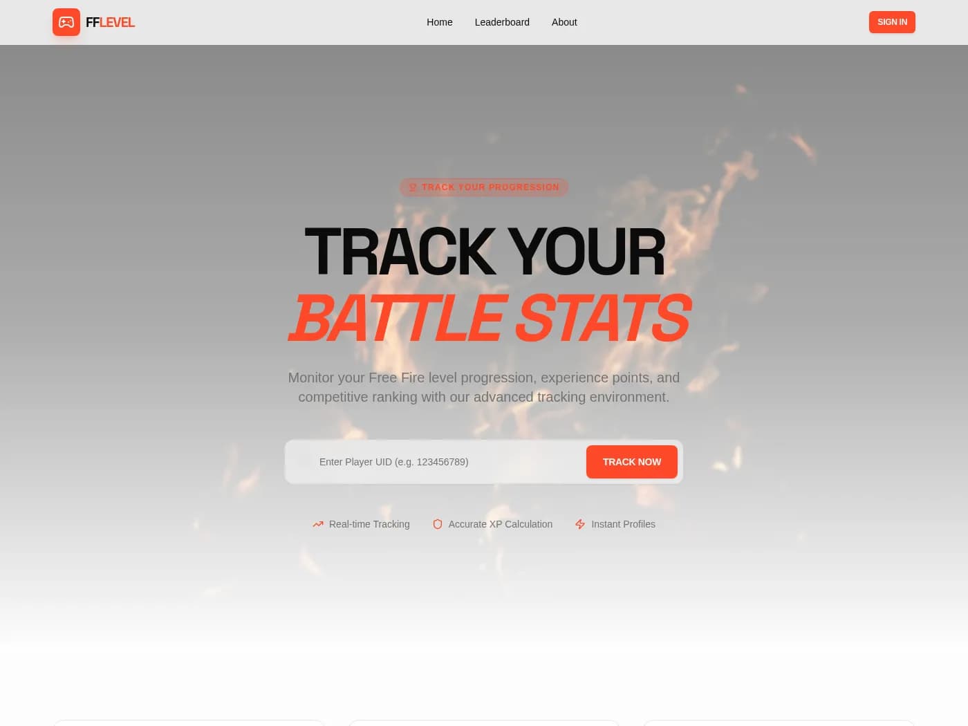 FFLevel Web Tracker