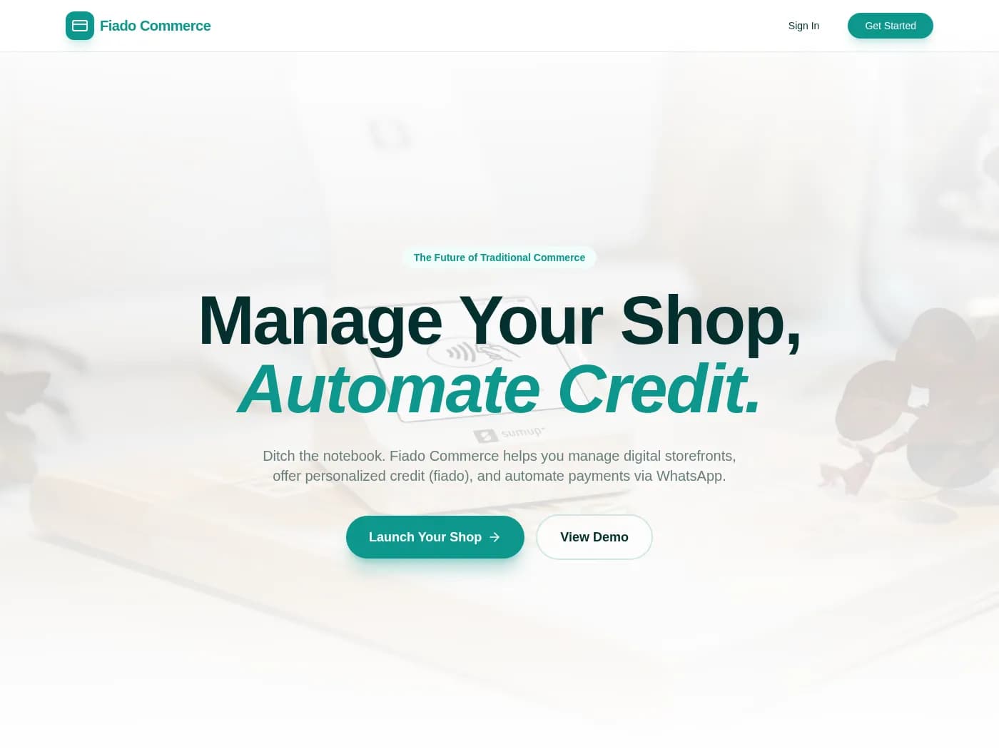 Fiado Commerce SaaS