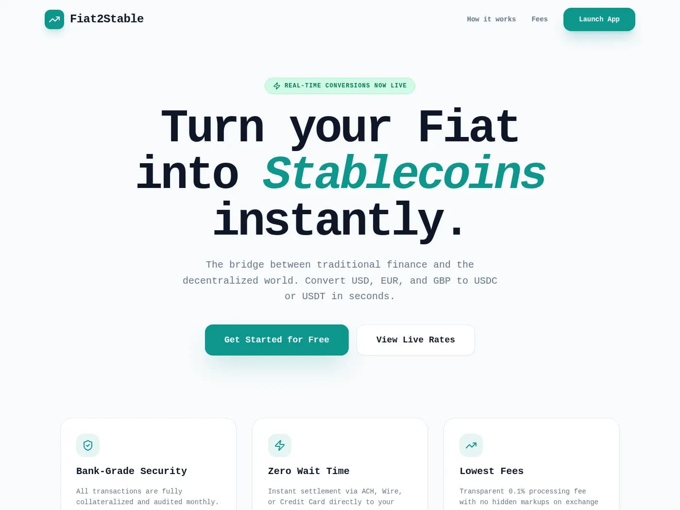 Fiat2Stable UI