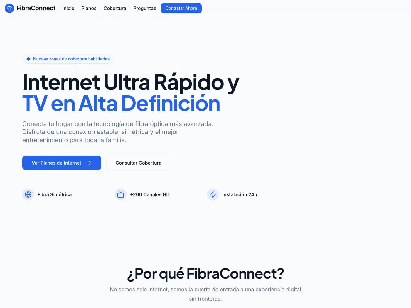 FibraConnect Web