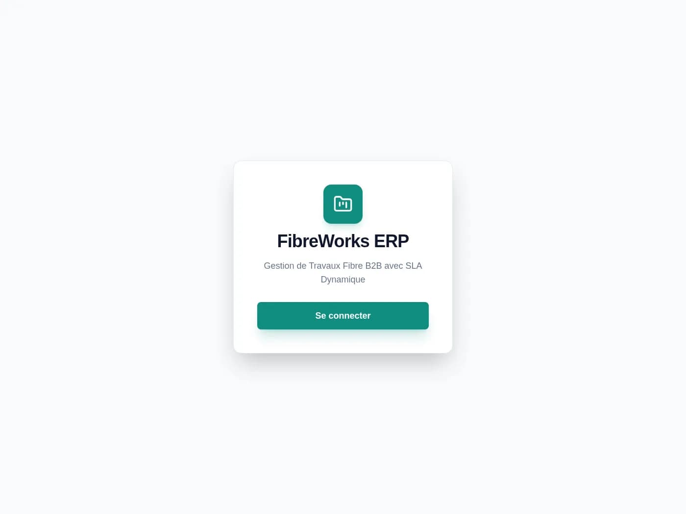 FibreWorks ERP Control