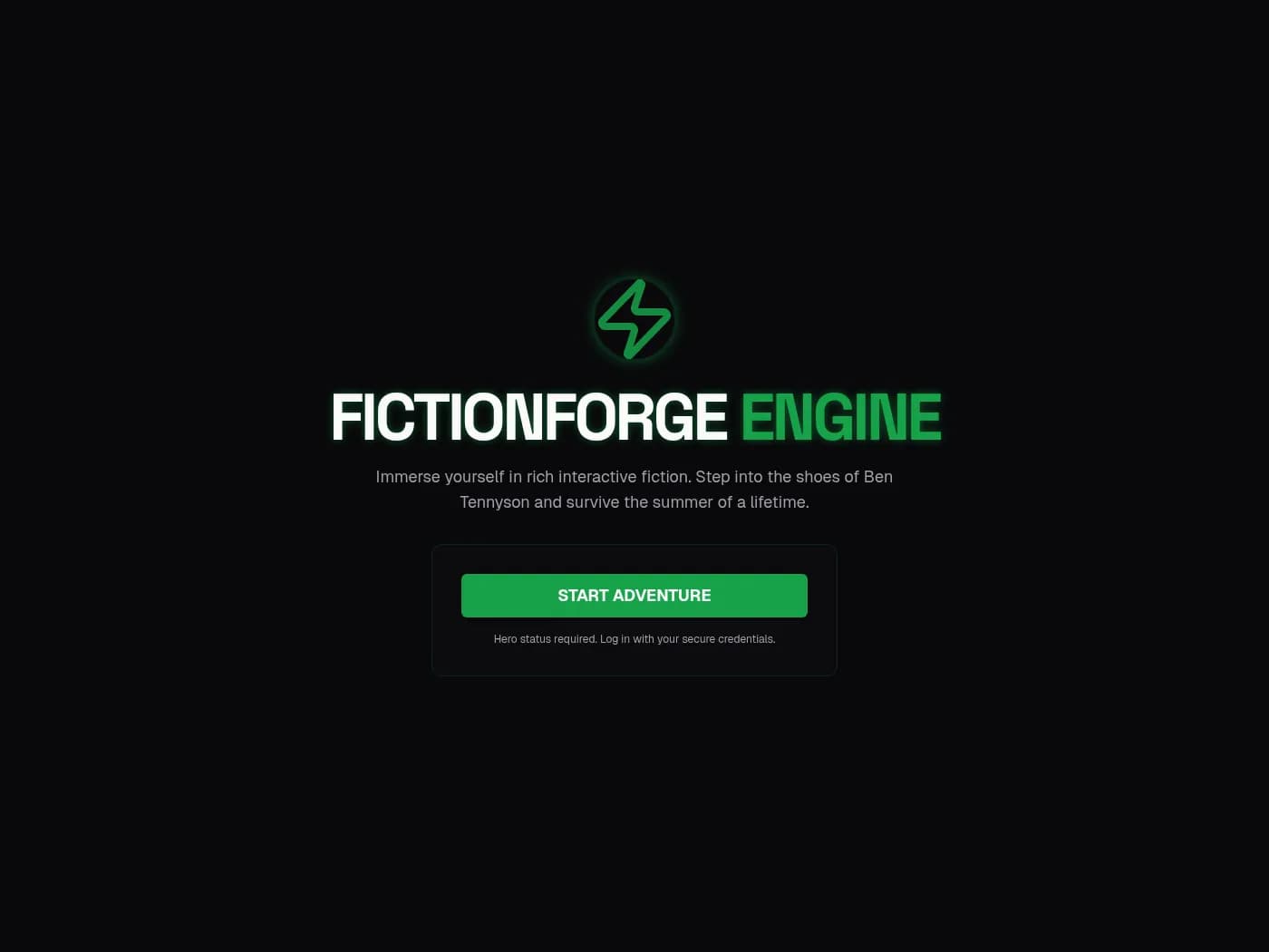 FictionForge Engine