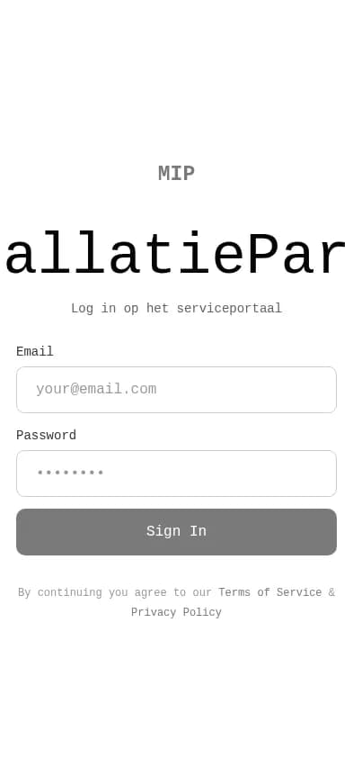 InstallatiePartner Field Service