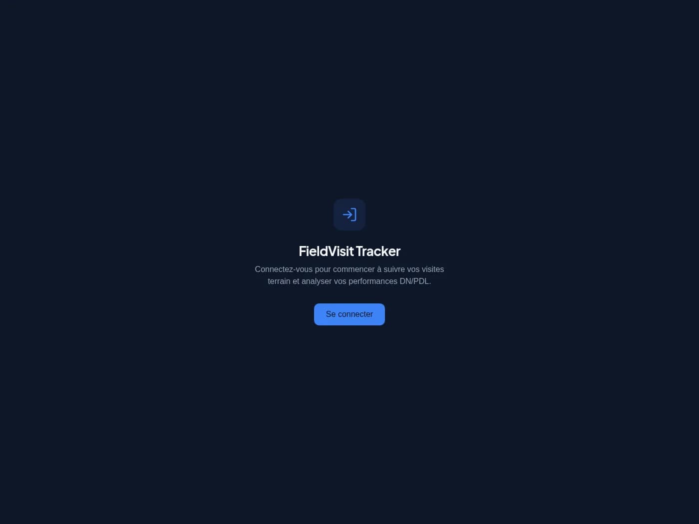 Field Visit Tracker