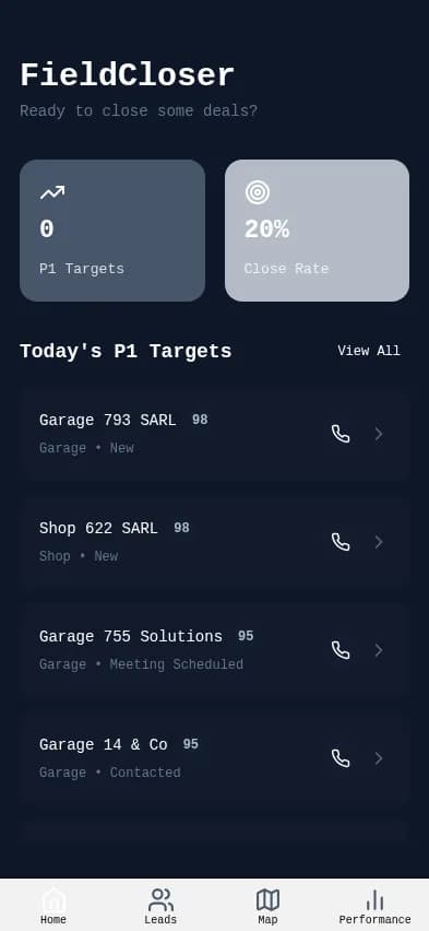 FieldCloser CRM