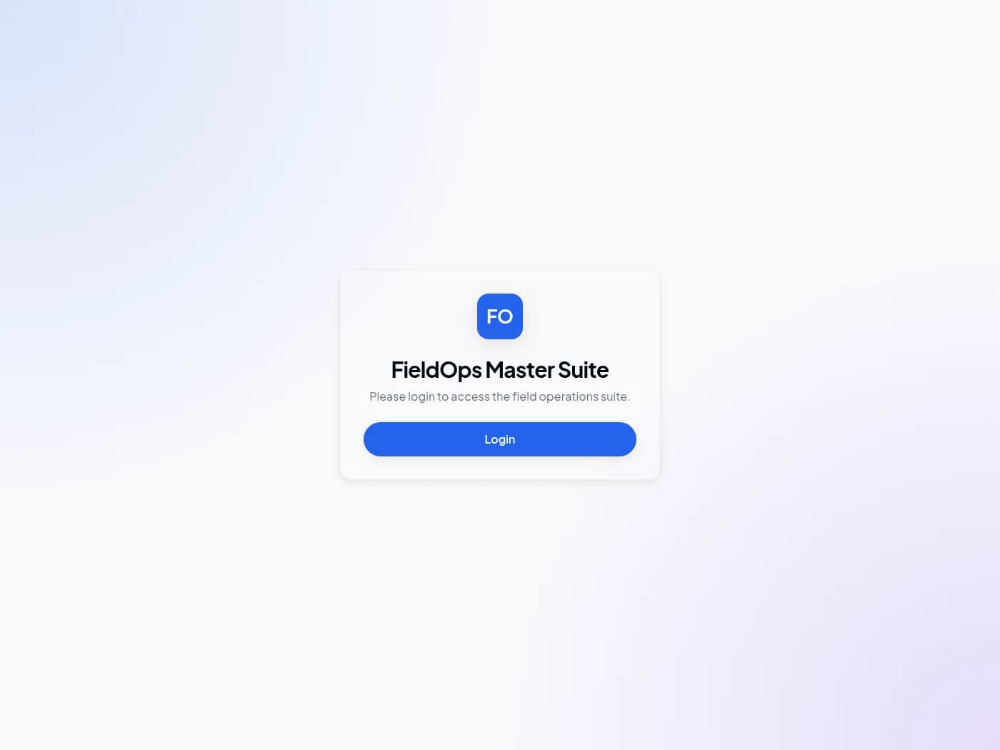 FieldOps Master Suite