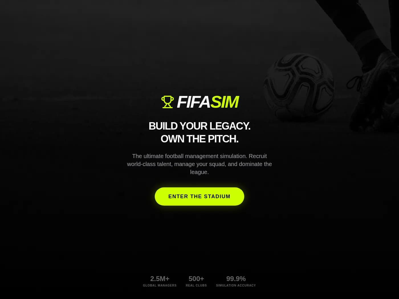 FIFA Game Sim