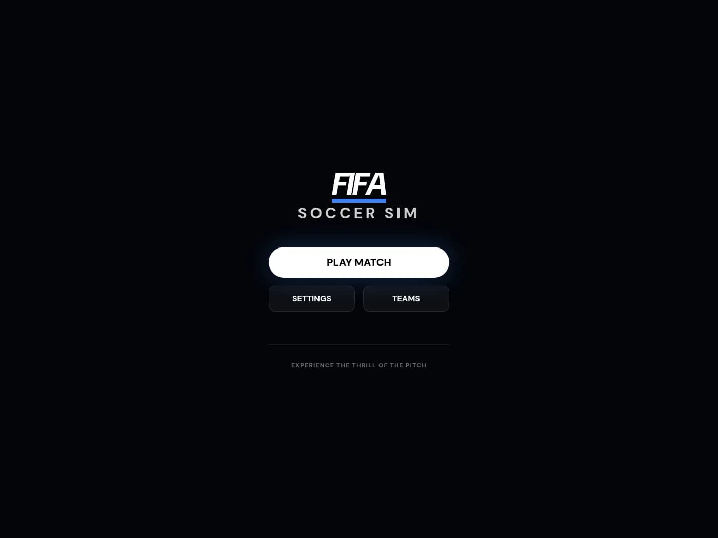 FIFA Soccer Sim