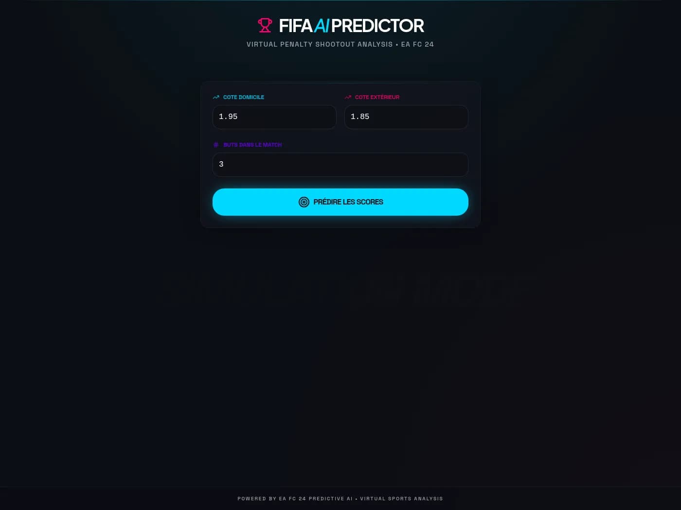 FIFA Penalty Score AI