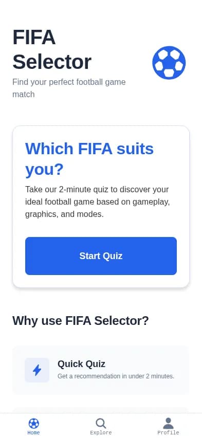 FIFA Selector