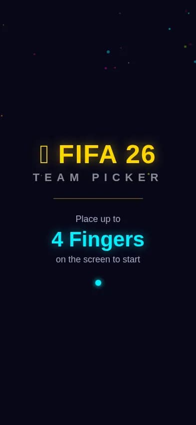 FIFA 26 Team Picker