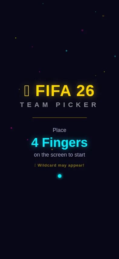 FIFA26 Team Picker