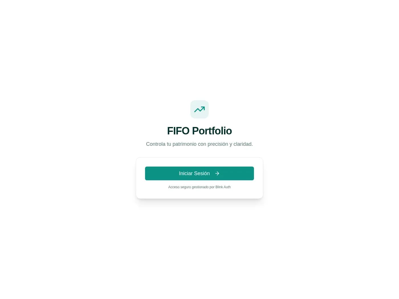 FIFO Portfolio Tracker