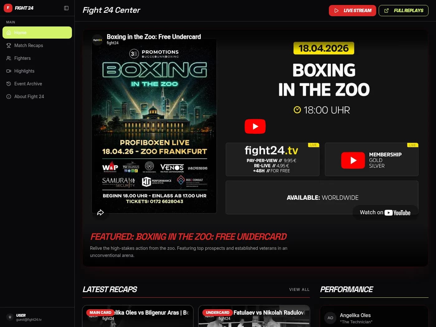 Fight 24 Recap Hub