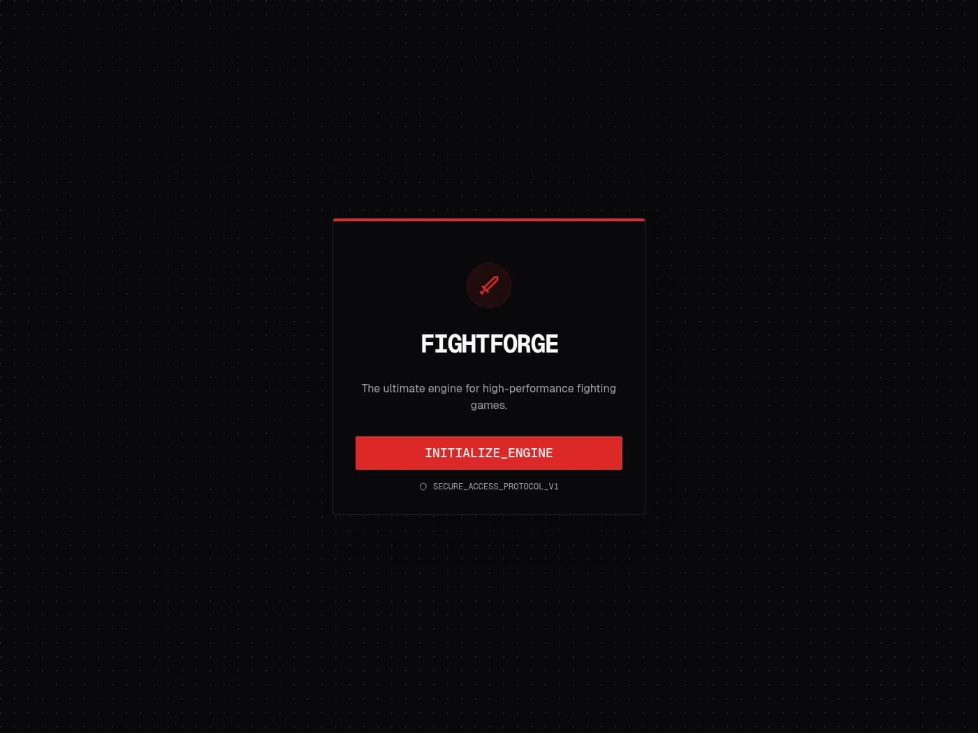 FightForge Engine