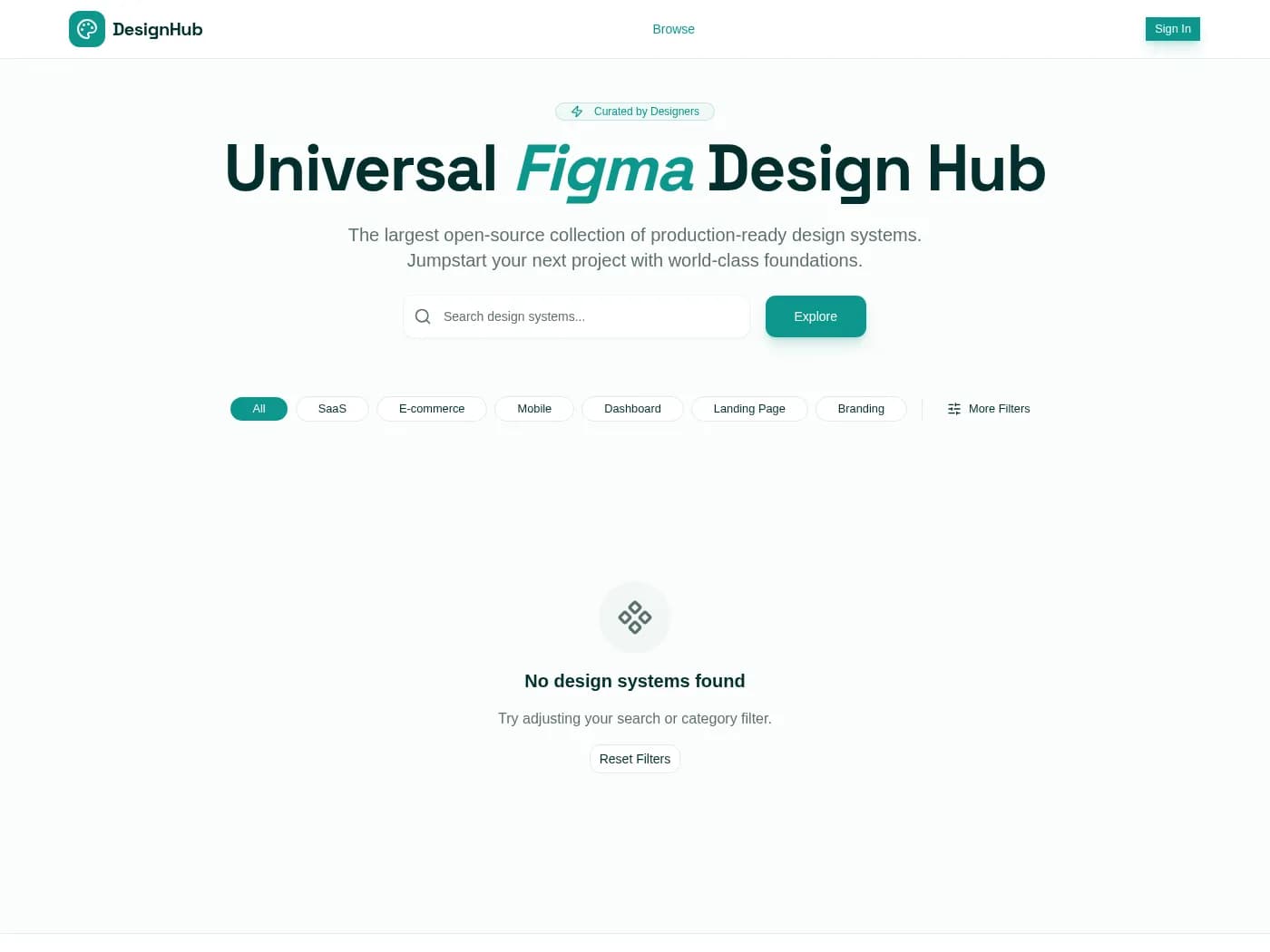 Figma Universal Design Hub