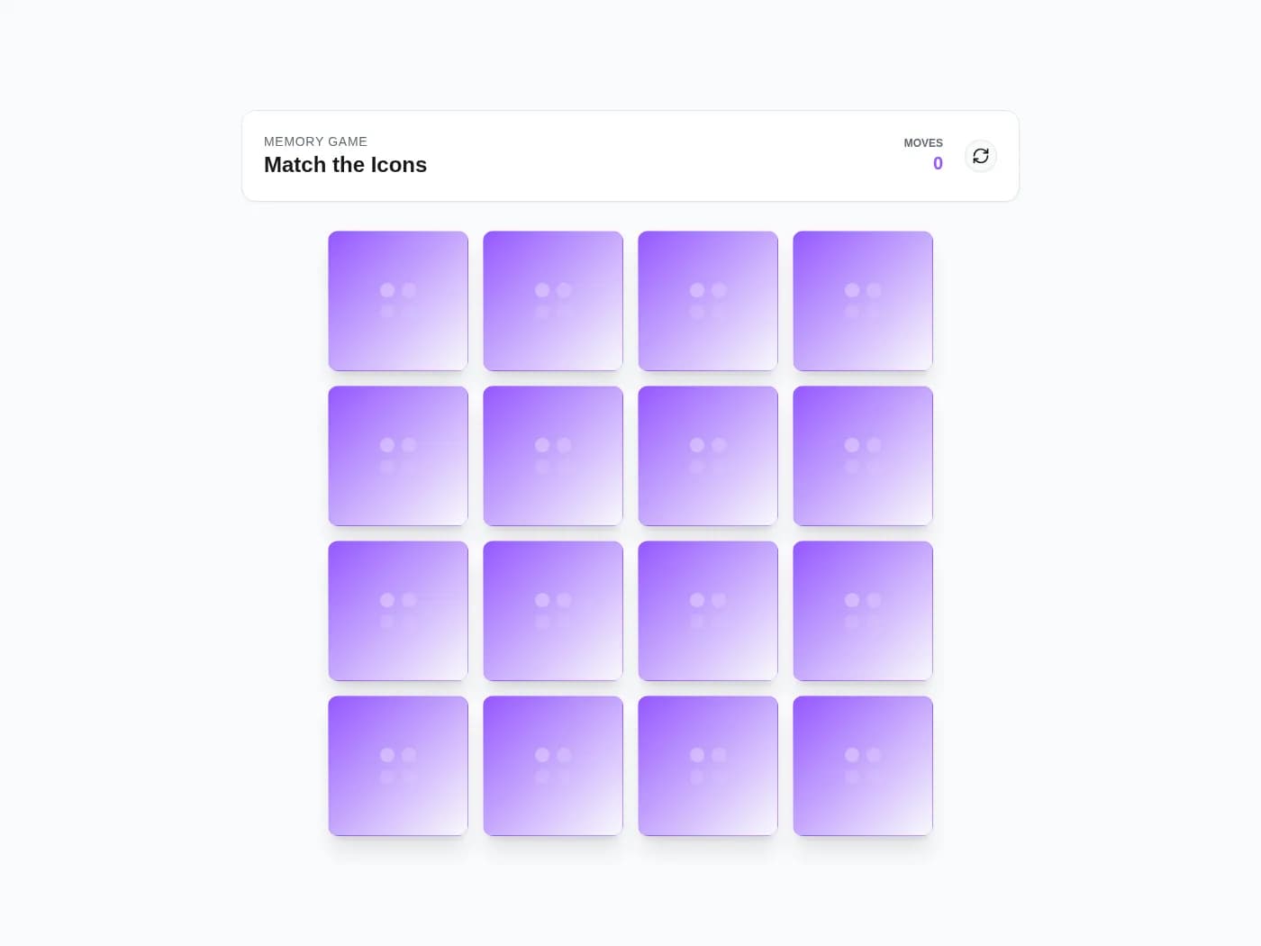 Figma Memory Game