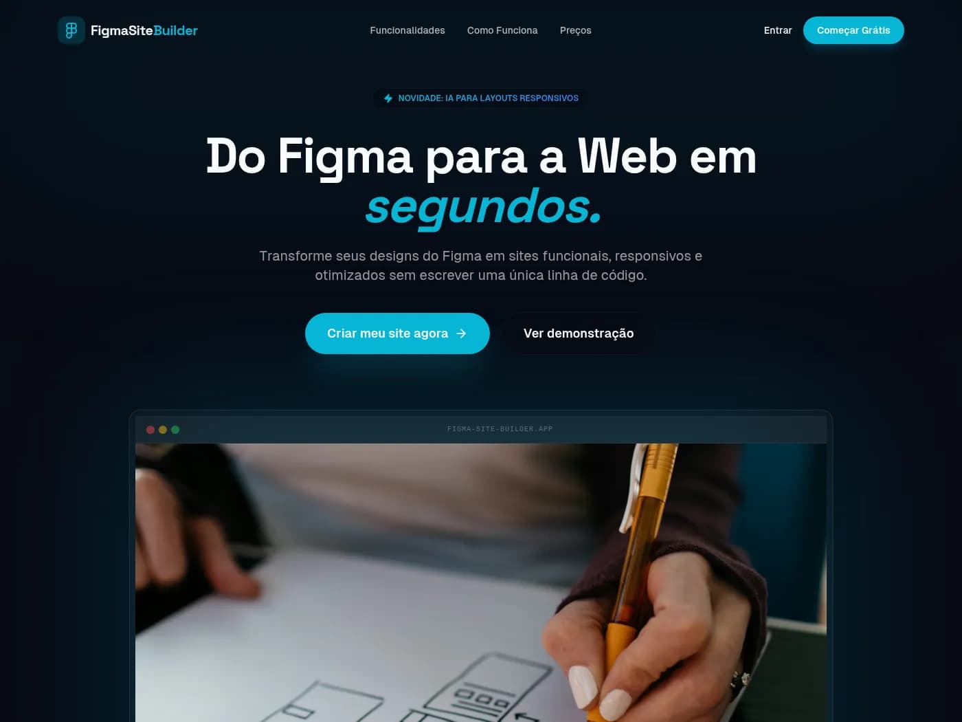 Figma Site Builder