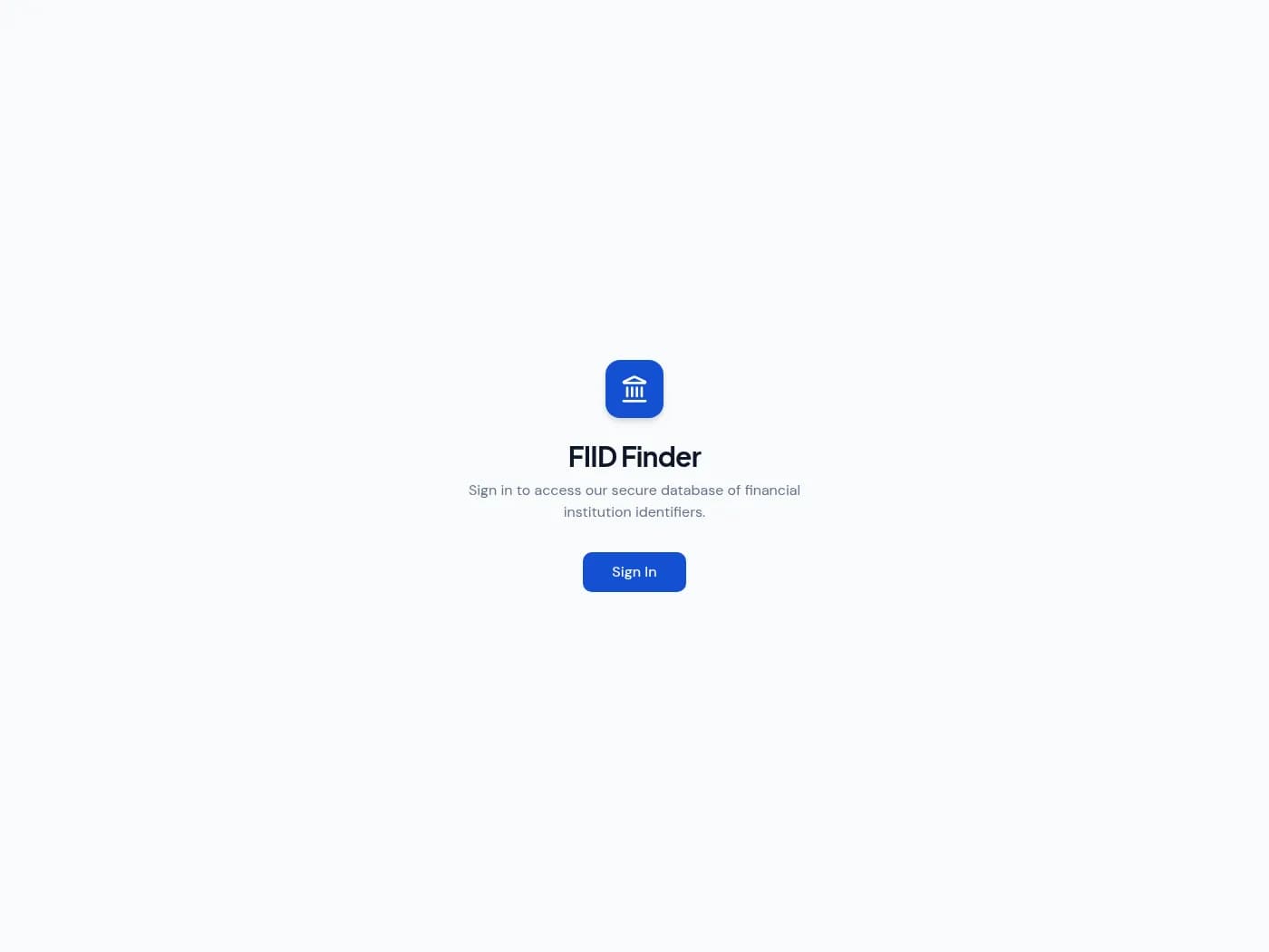 FIID Finder