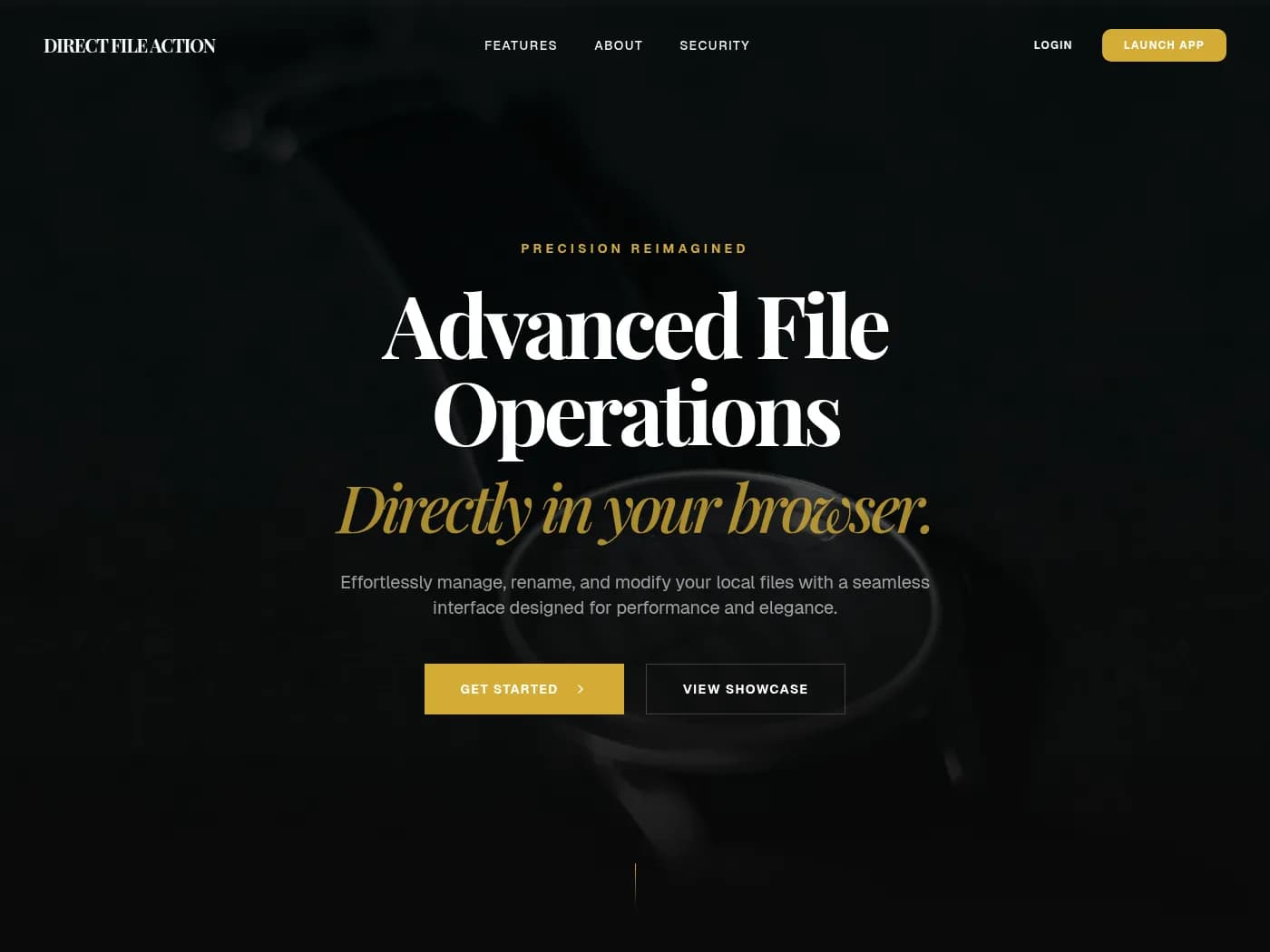 Direct File Action