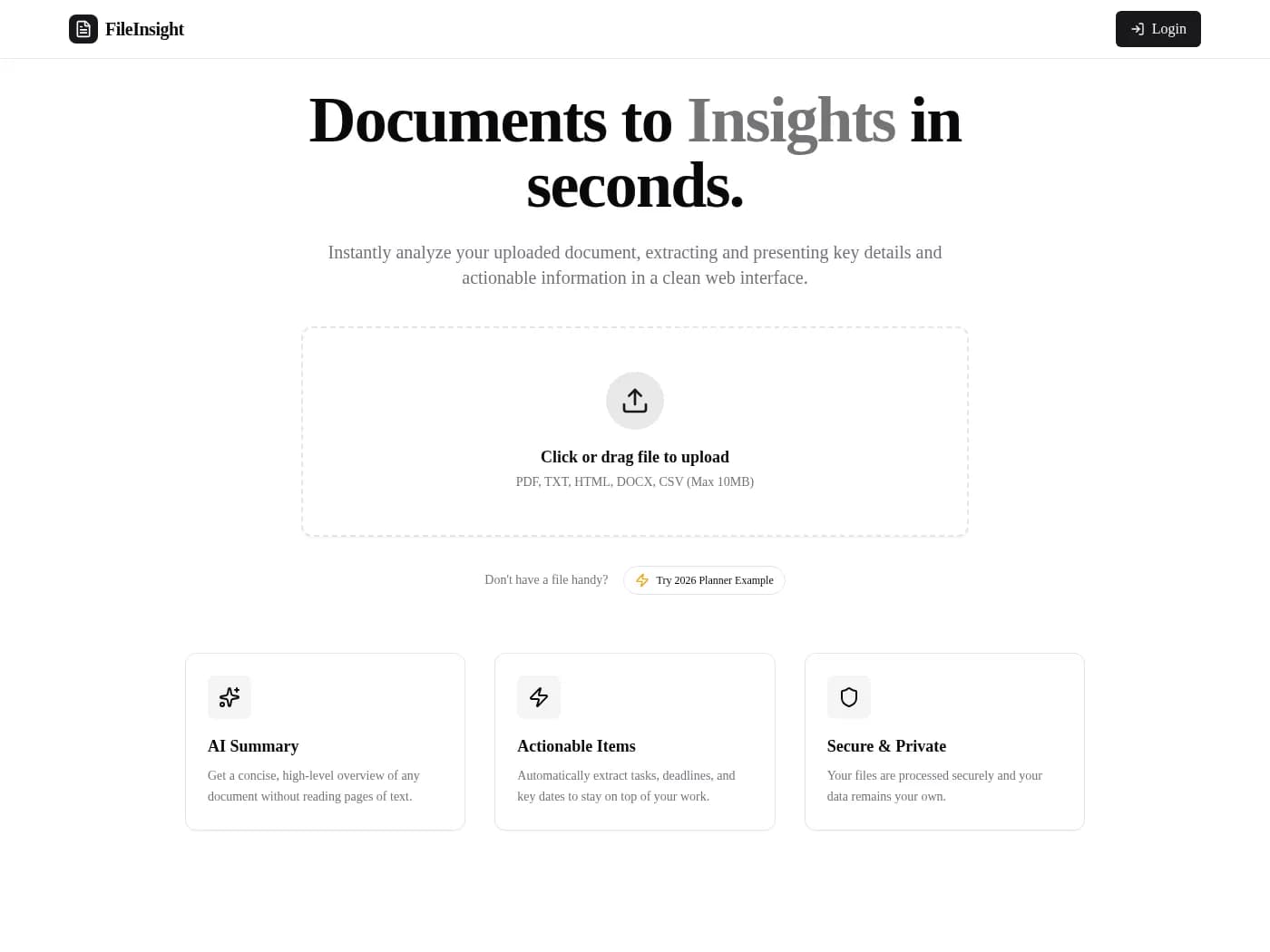 File Insight App