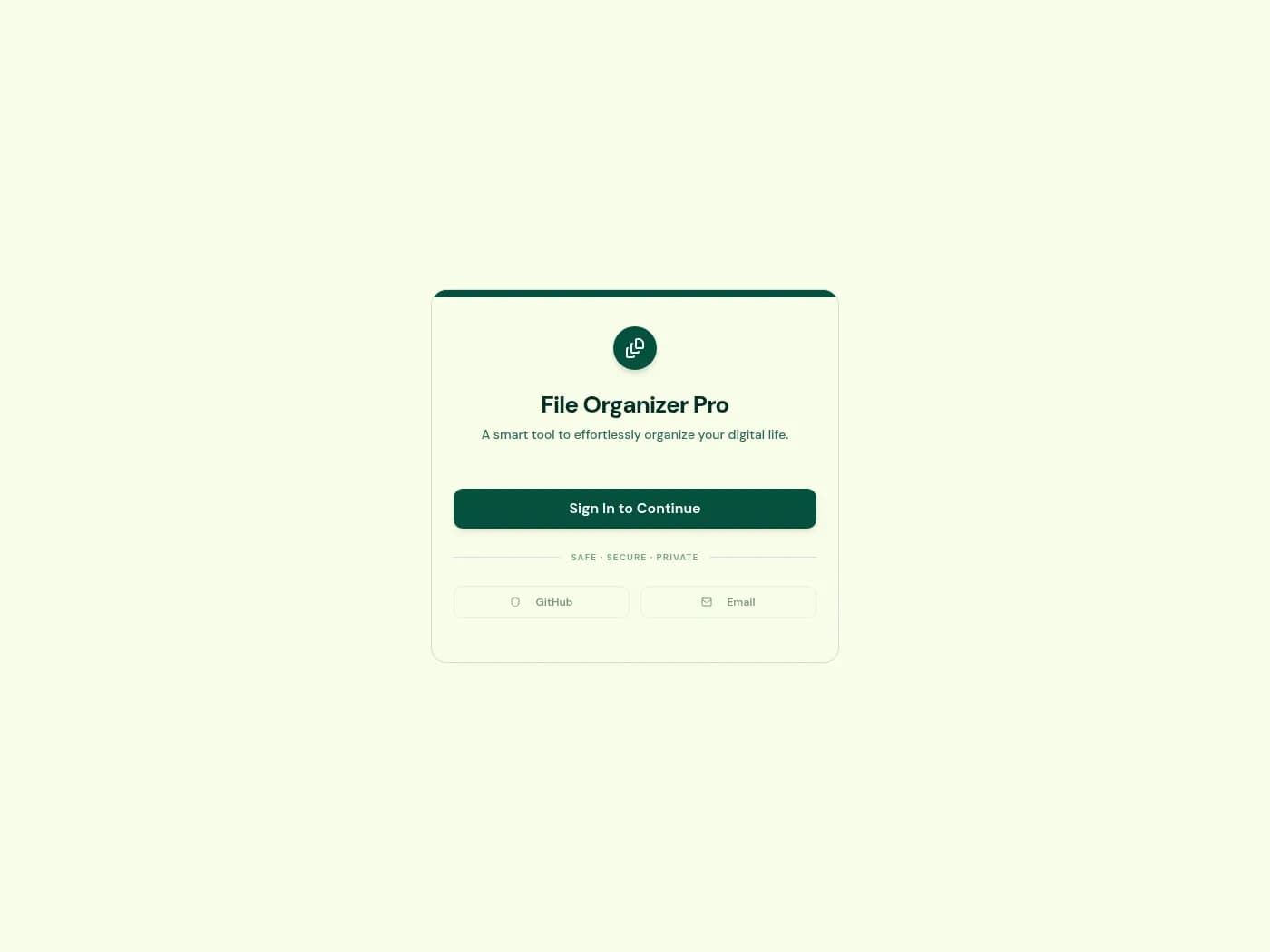 File Organizer Pro