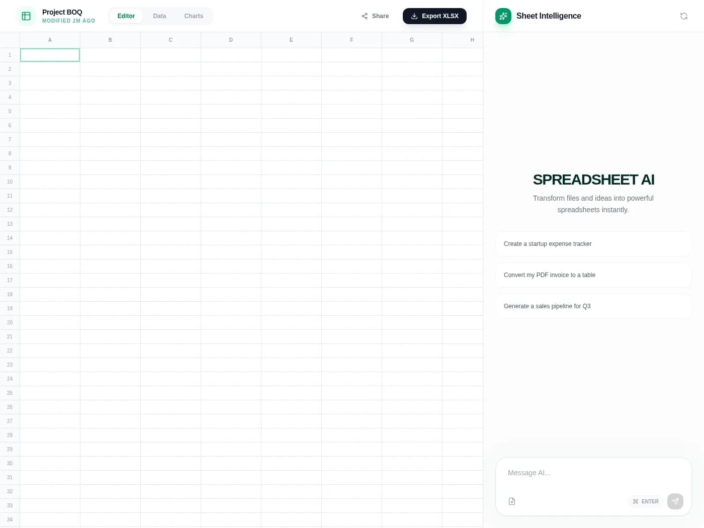 File to Excel Converter