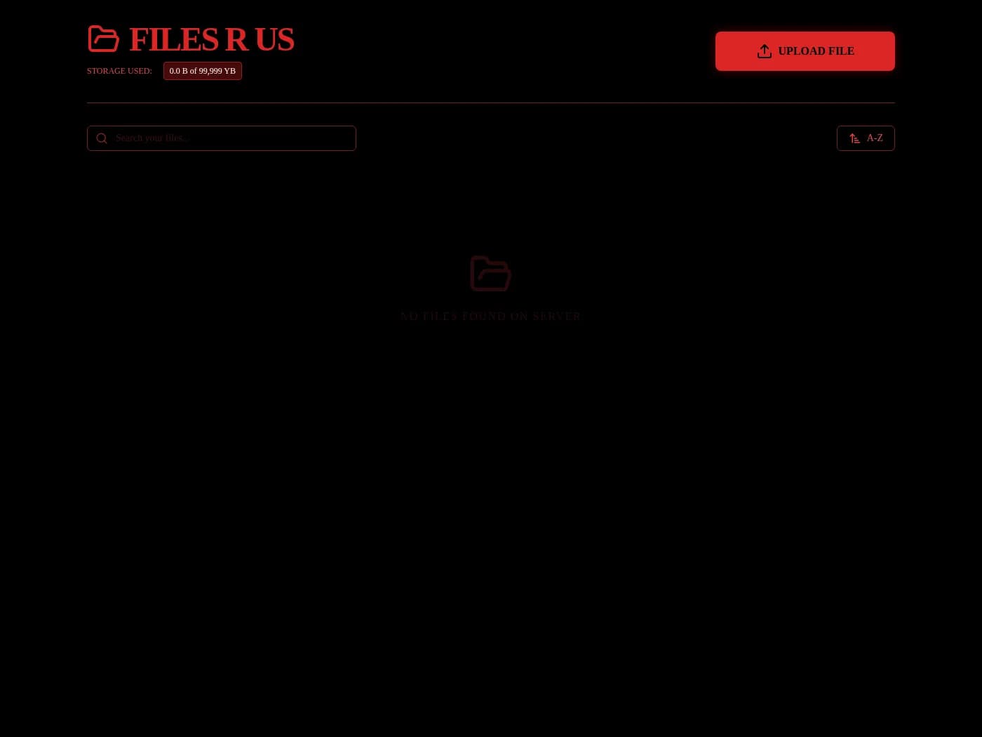 Files R Us Cloud