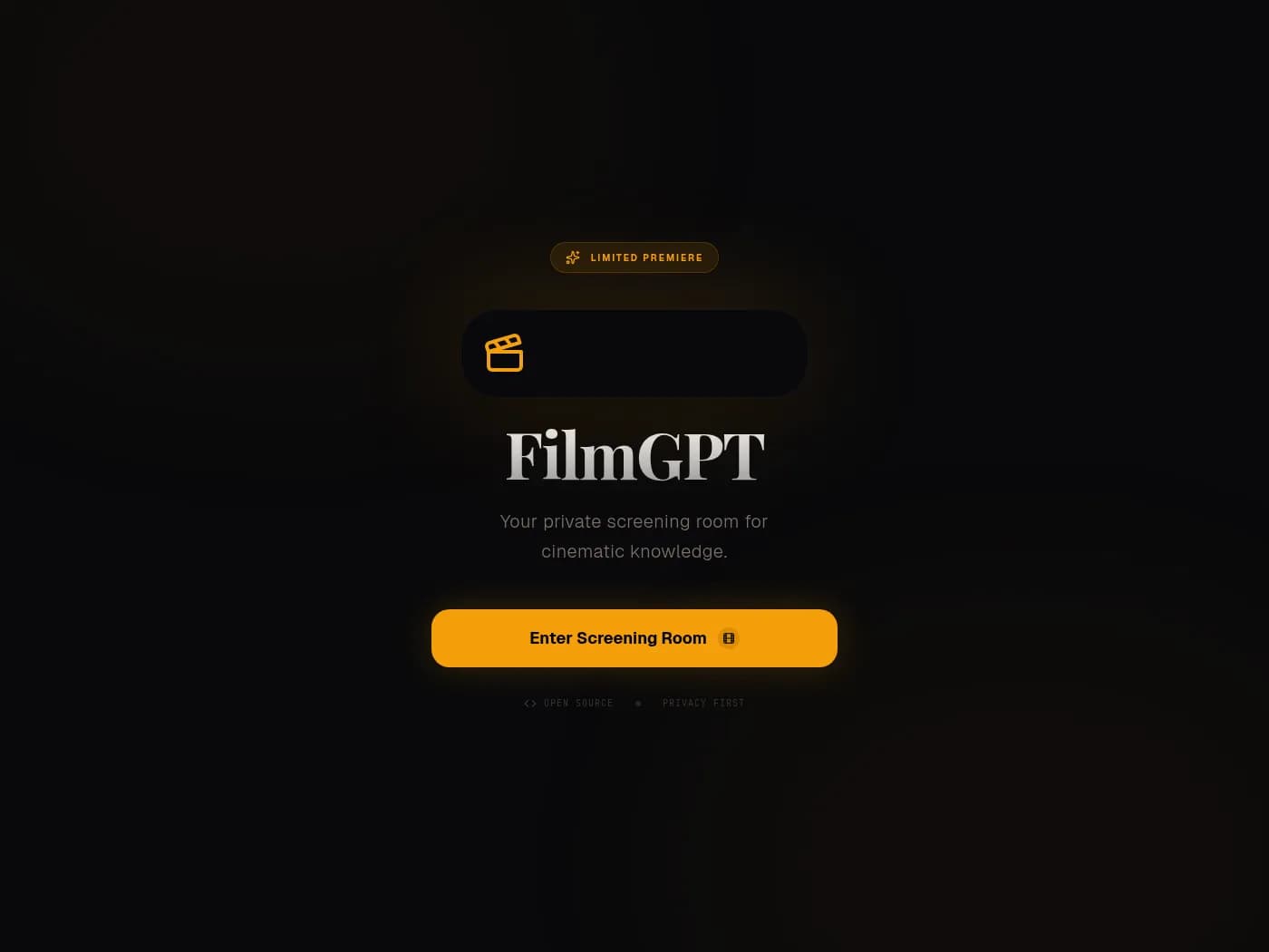 FilmGPT Chat Page