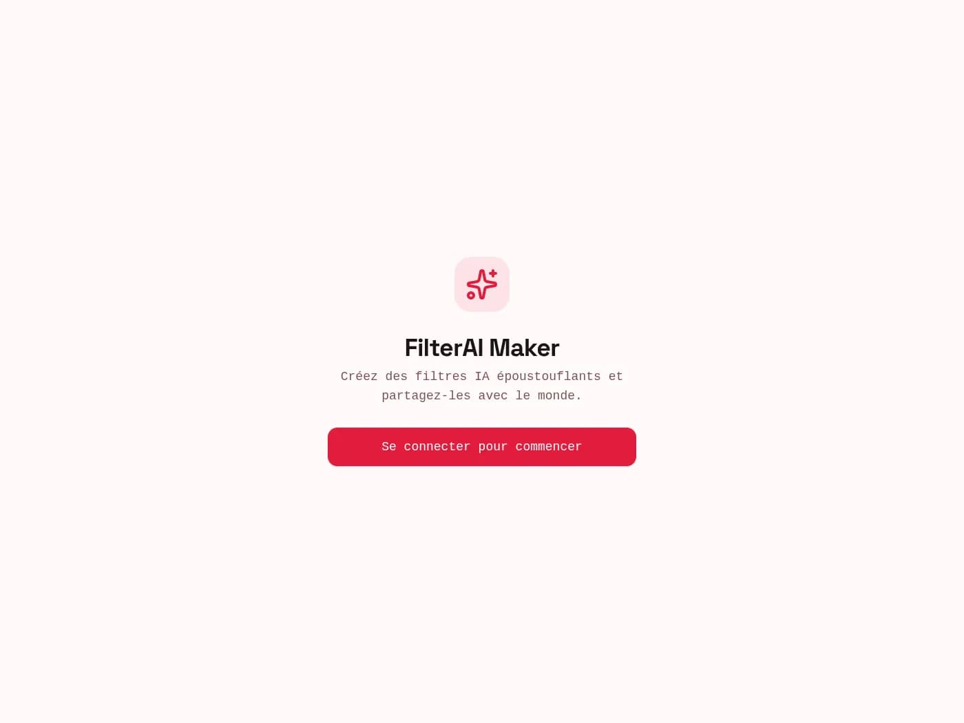 Filter Maker App