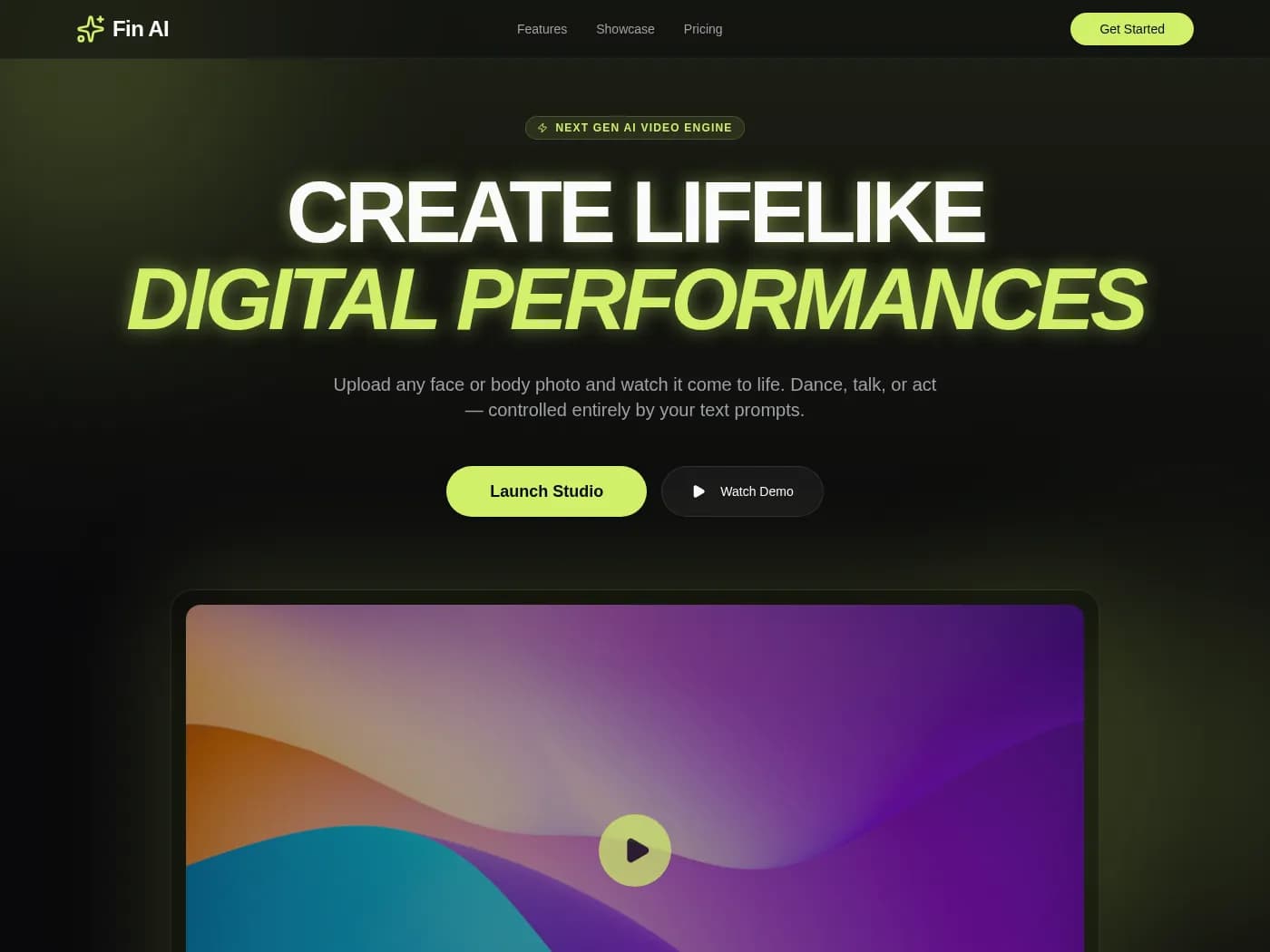 Fin AI Video Studio