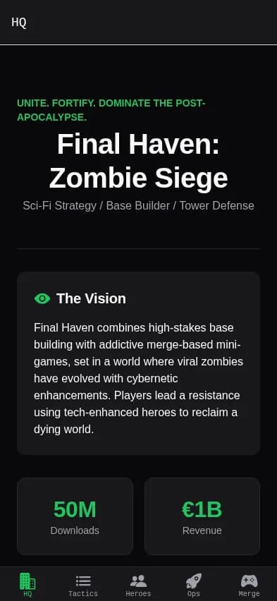 Final Haven: Zombie Siege