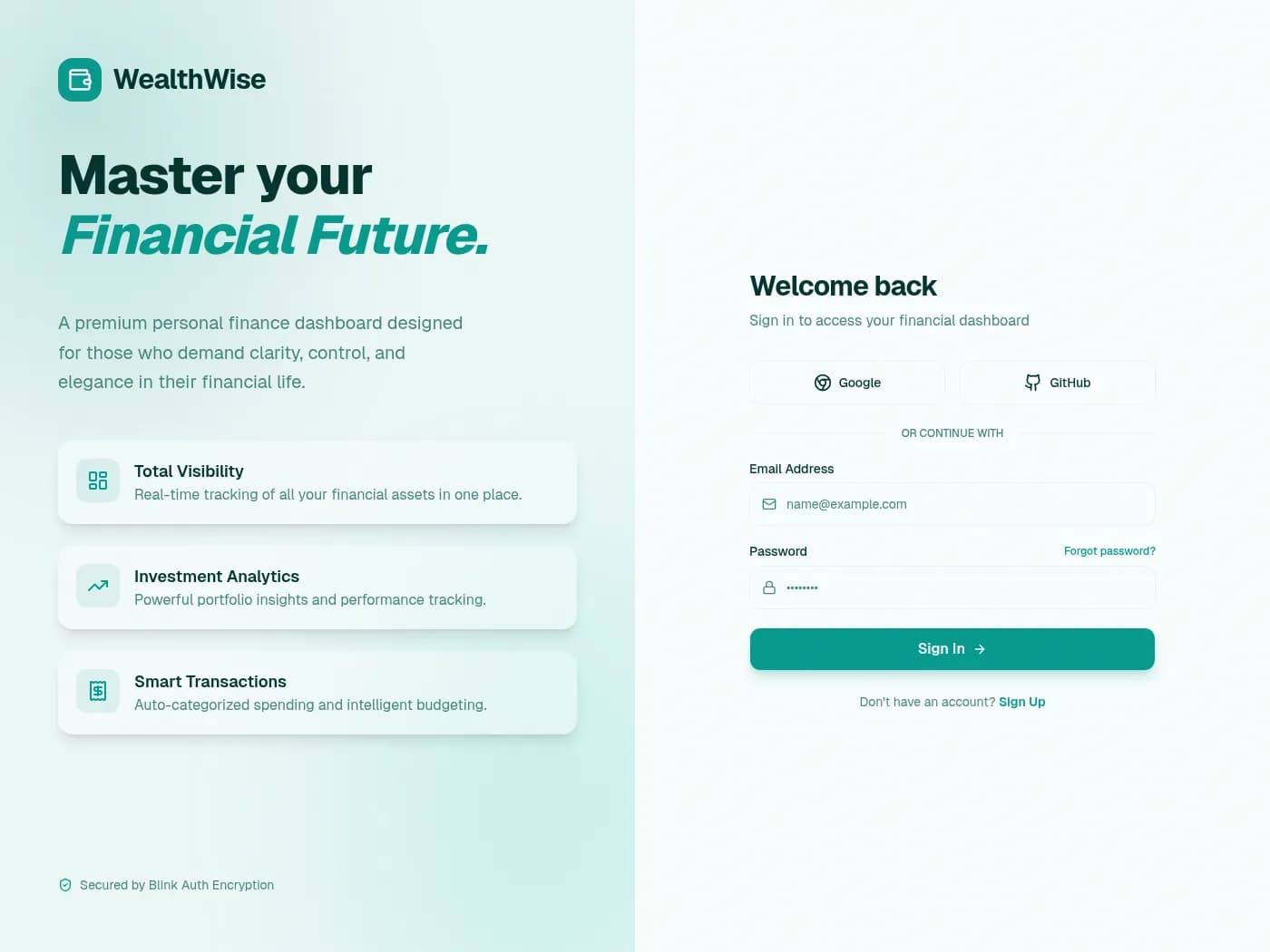 WealthWise Dashboard