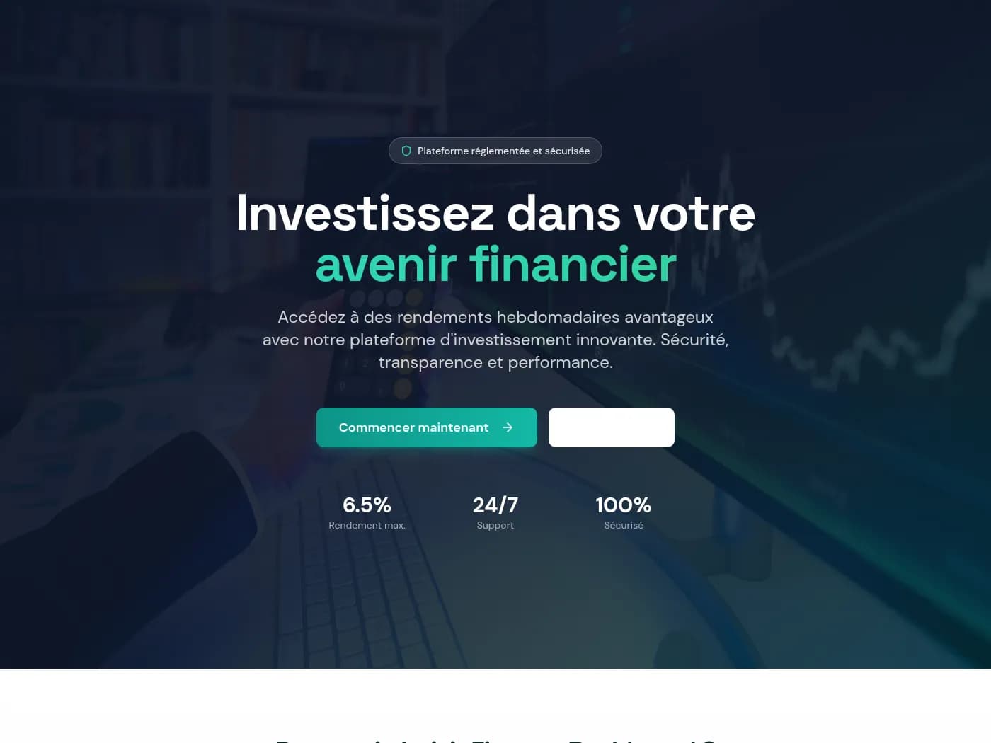 Secure Finance Dashboard