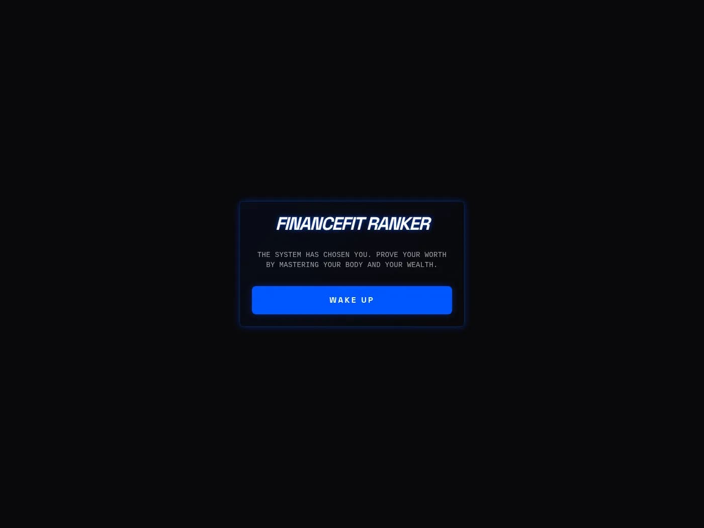 FinanceFit Ranker
