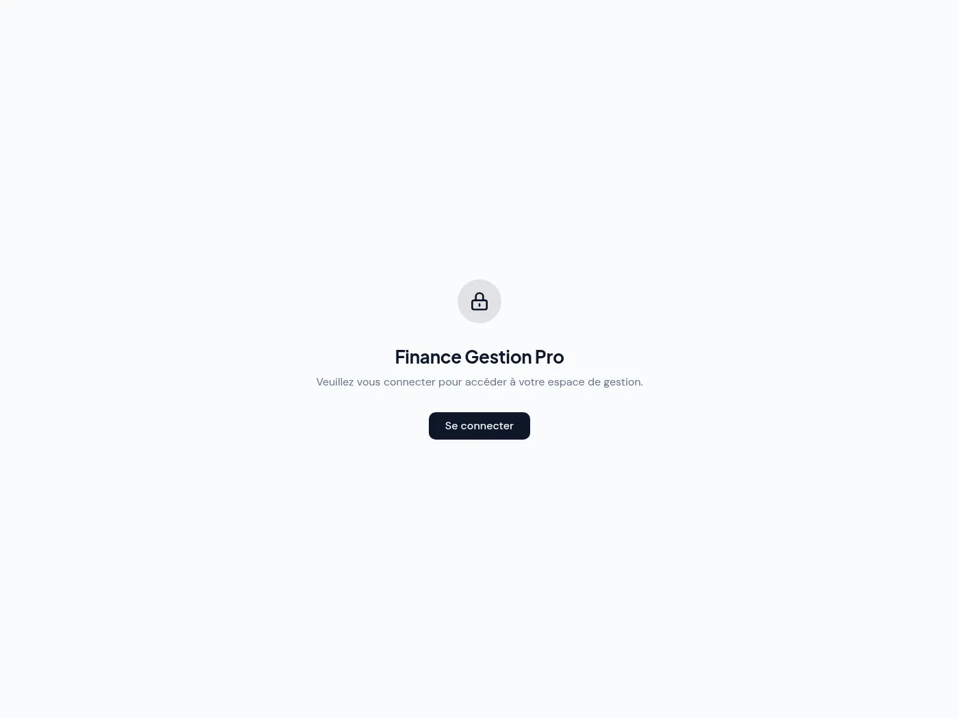 Finance Gestion Pro