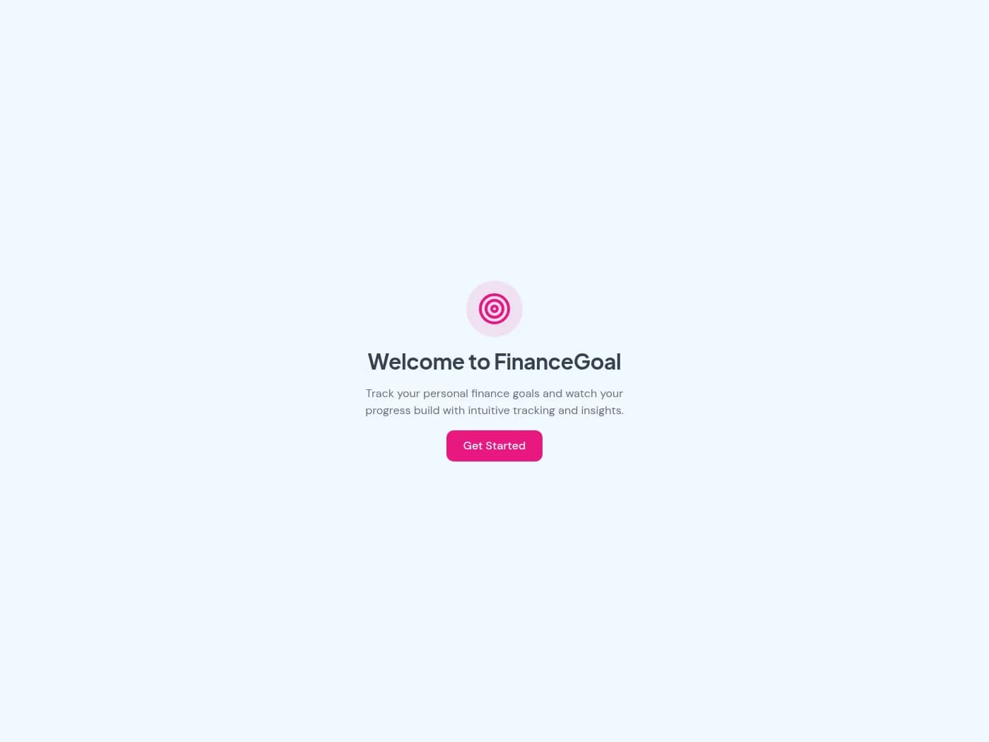 FinanceGoal Tracker