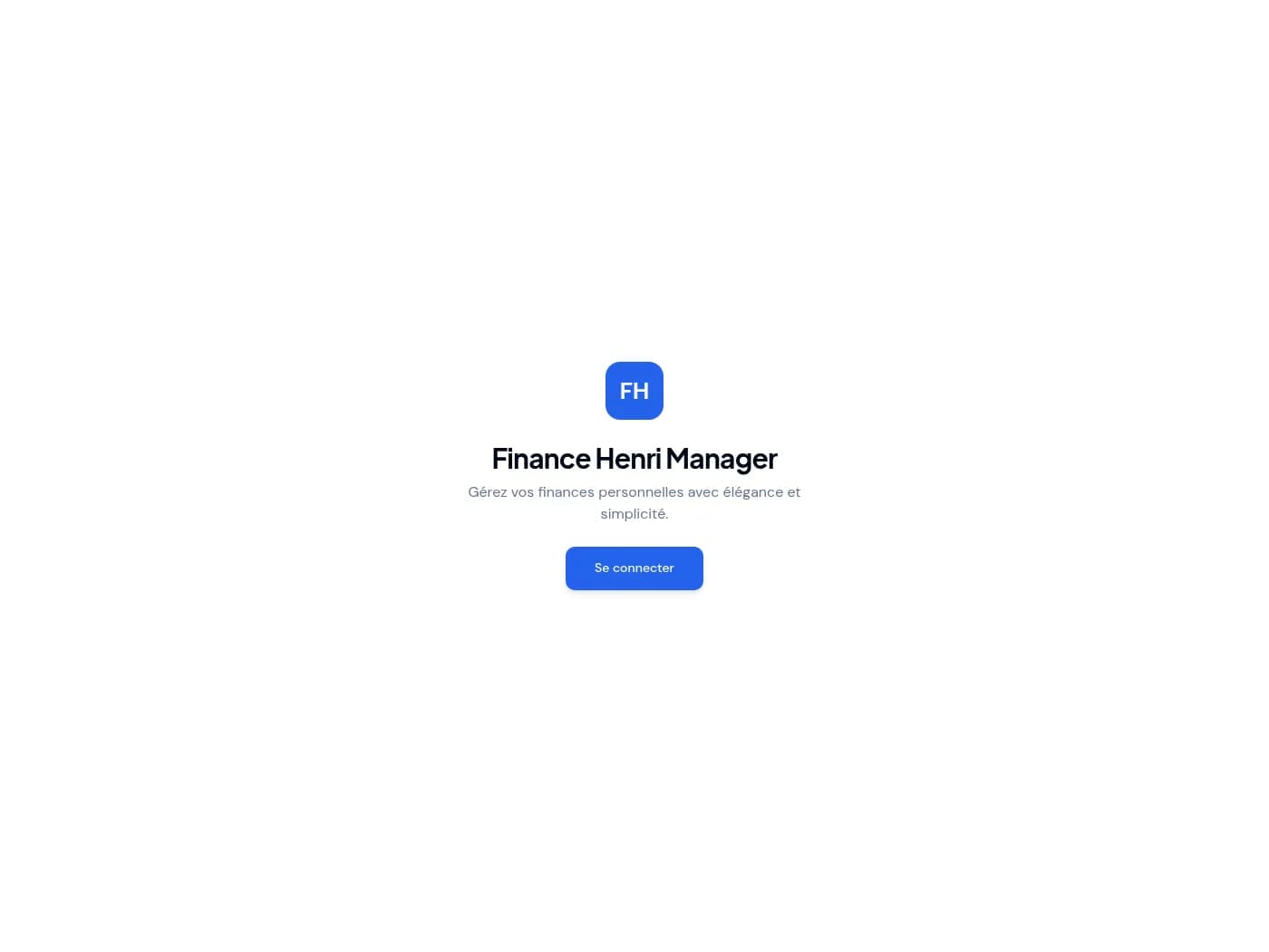 Finance Henri Manager