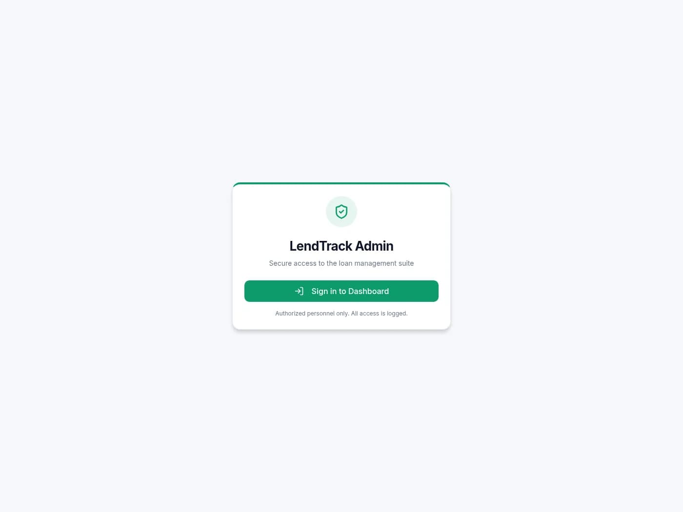LendTrack Management Suite