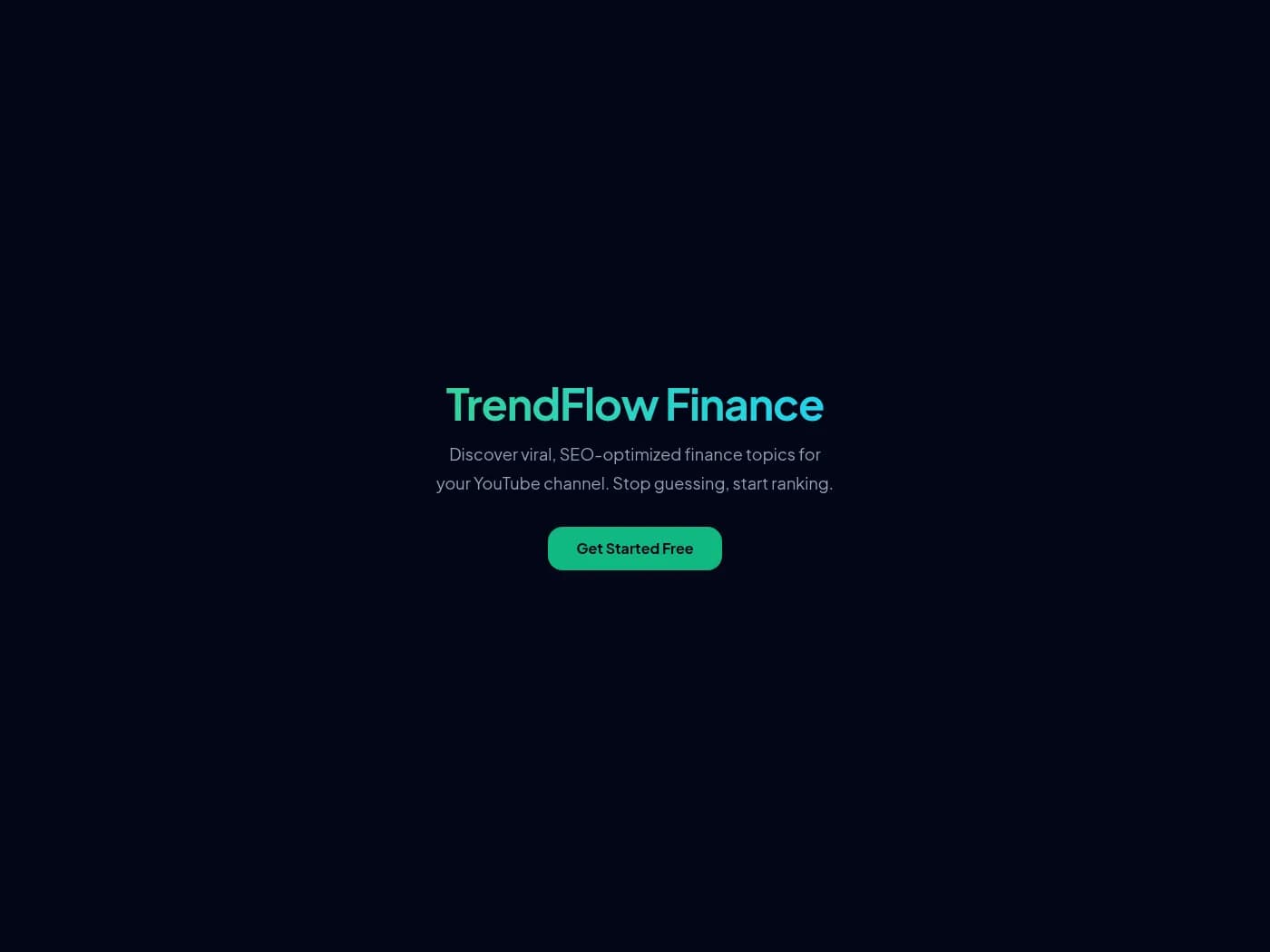 Finance Viral Topic Finder