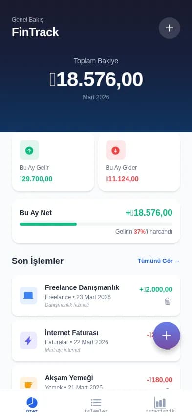 FinTrack Desktop