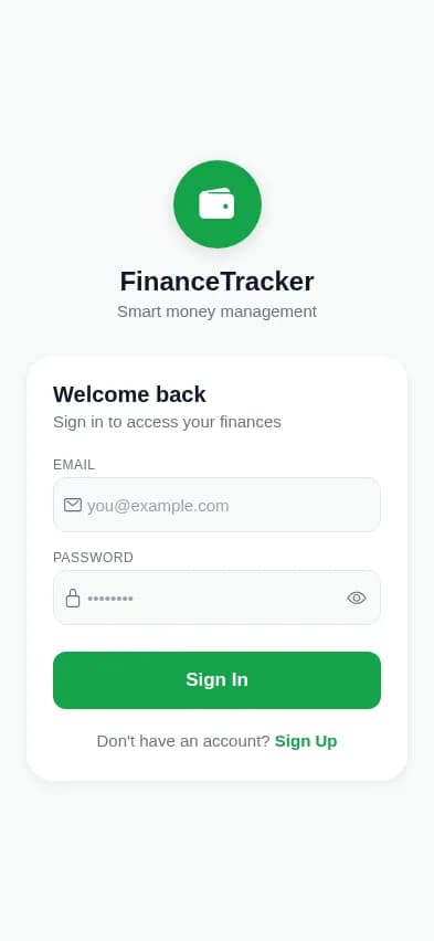 FinanceTracker Pro