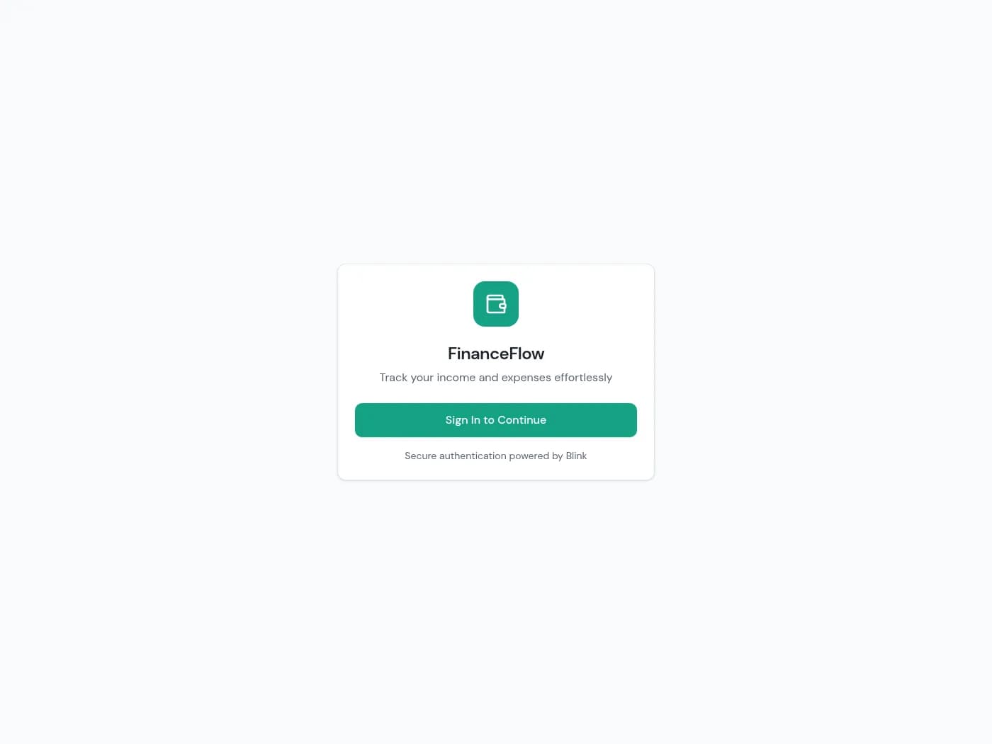 Custom Finance Tracker
