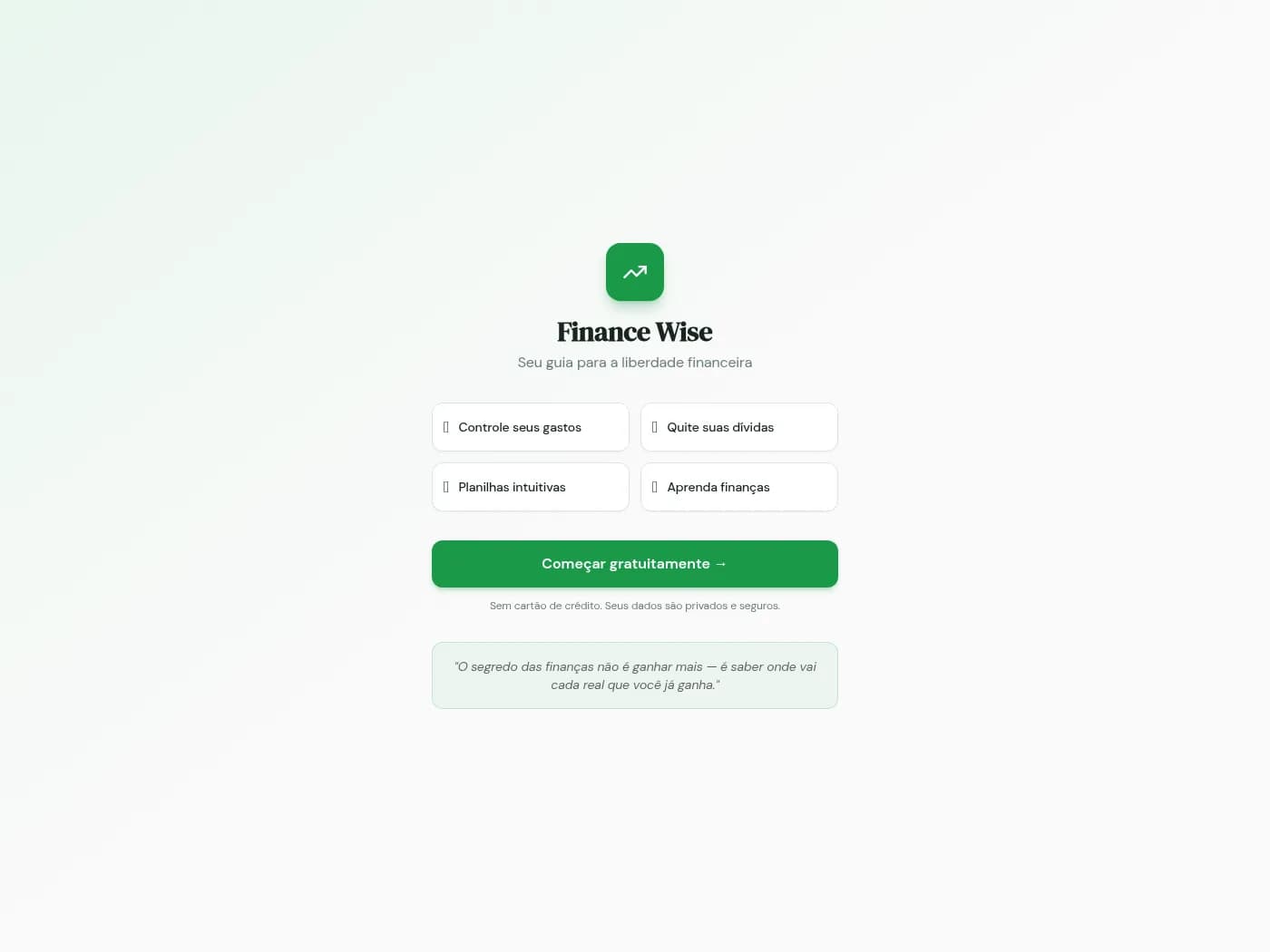 Finance Wise App