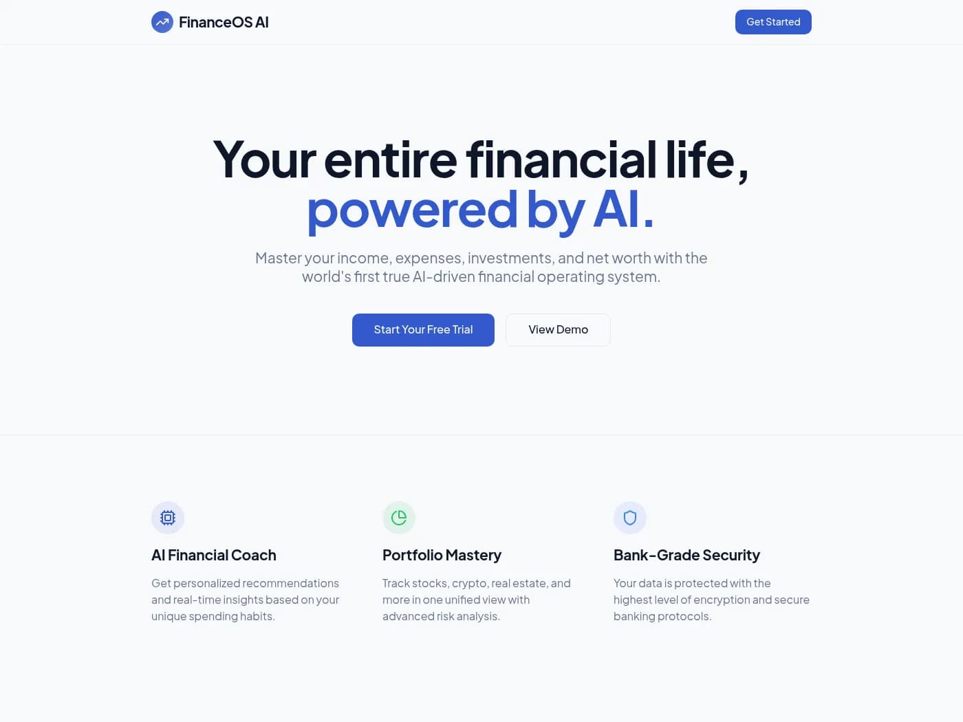 FinanceOS AI