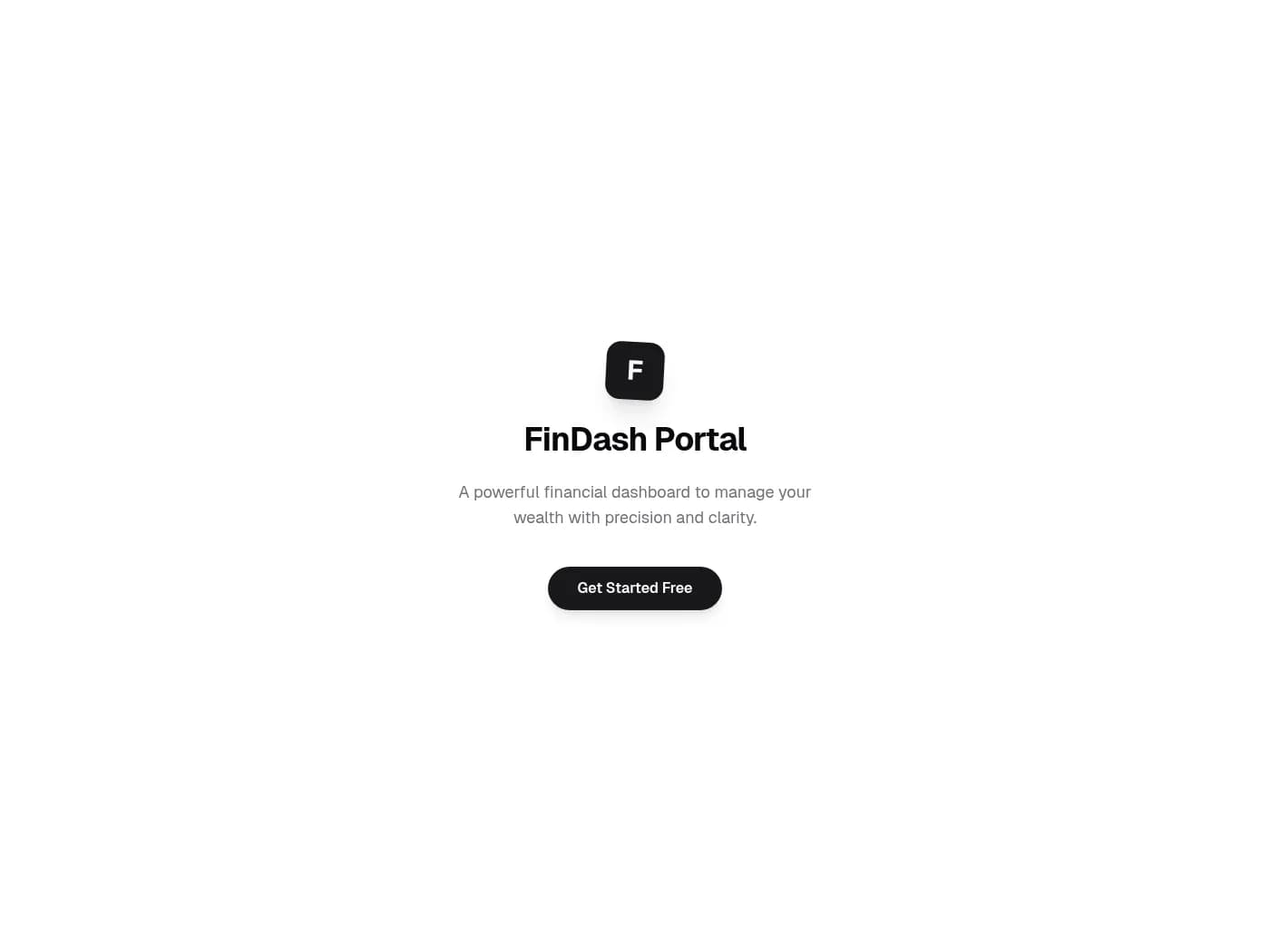 FinDash Portal