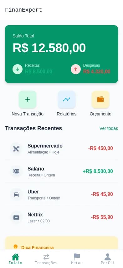 FinanExpert App