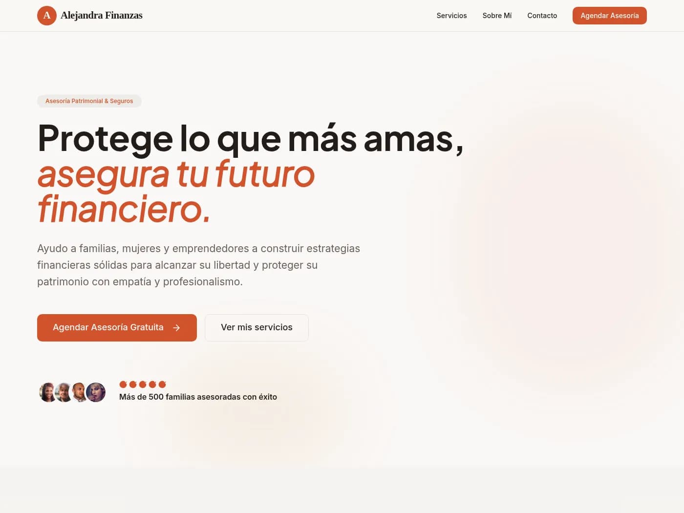 Alejandra Finanzas Web