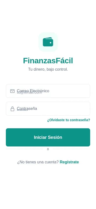 FinanzasFácil App