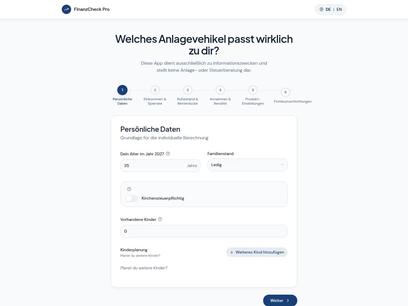FinanzCheck Pro